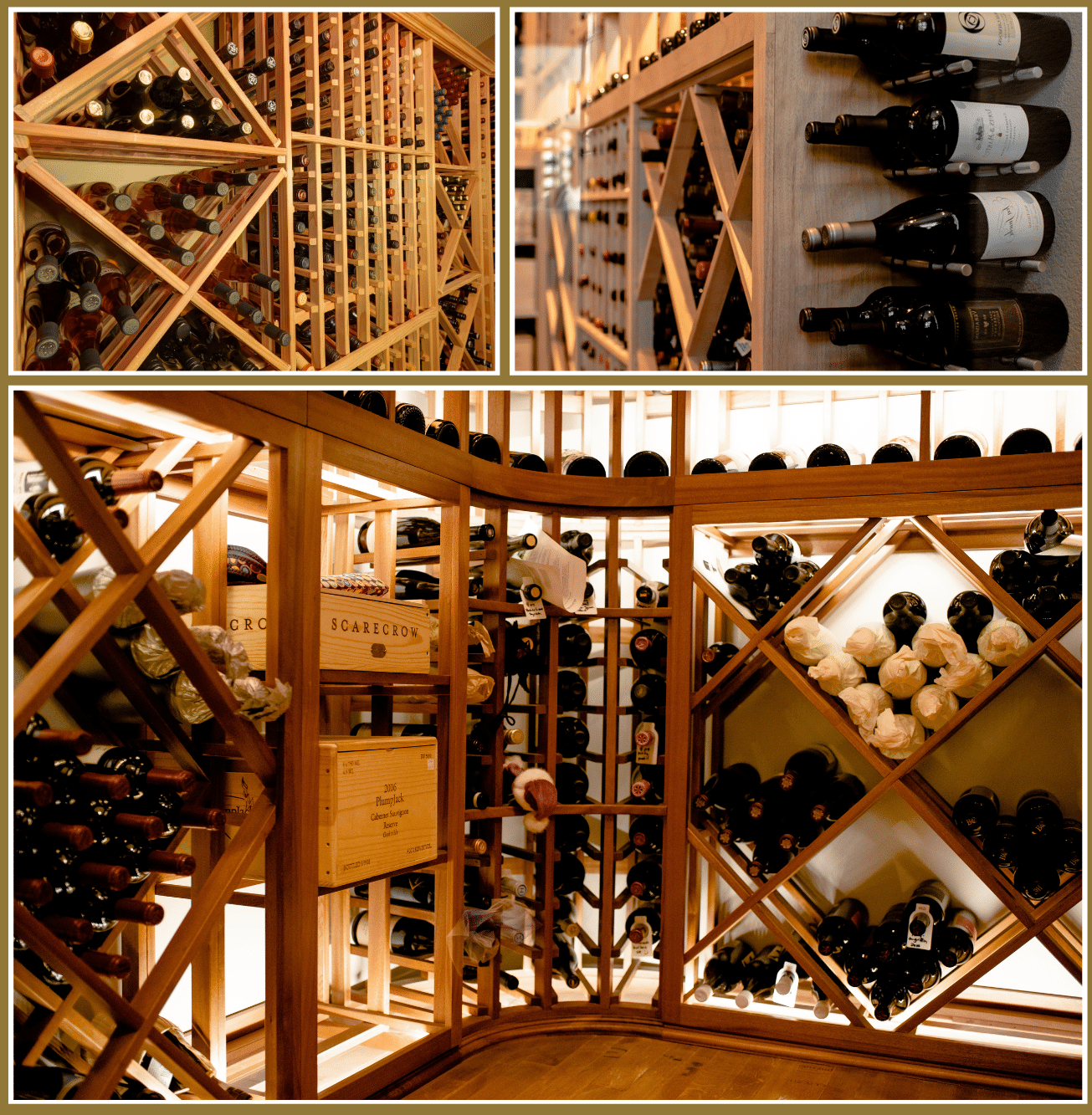 Types of Wooden Racks: What to Get For Your Custom Home Wine Cellars ...